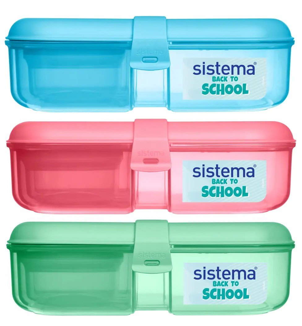 Sistema Madkasse - 1,1 l - med Inddeling og Bæger - Ass. Farver ...