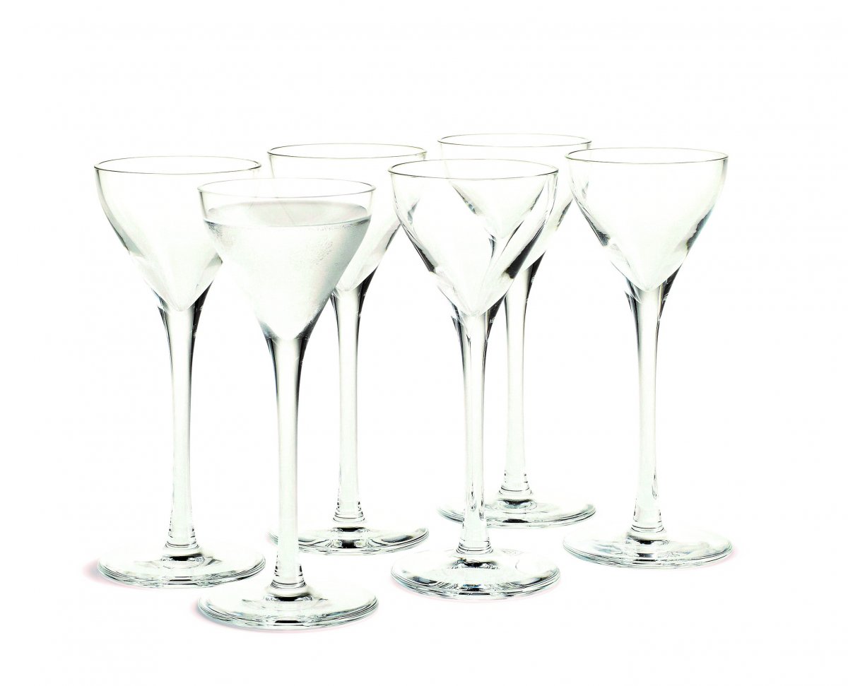 Holmegaard Cabernet Snapseglas - 6 cl - 6 stk. - Holmegaard - Alstrøm ...