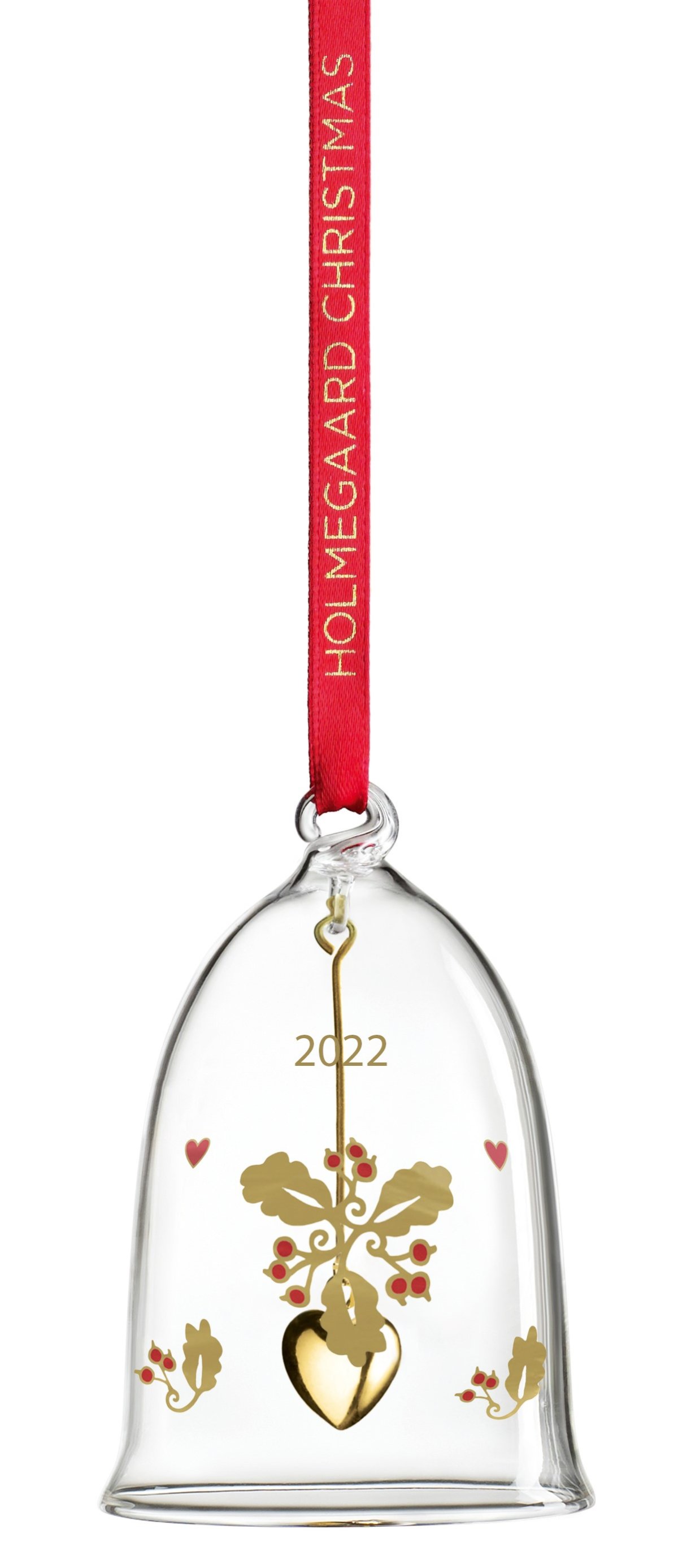 Holmegaard Årets Juleklokke 2022 - Lille - Julepynt